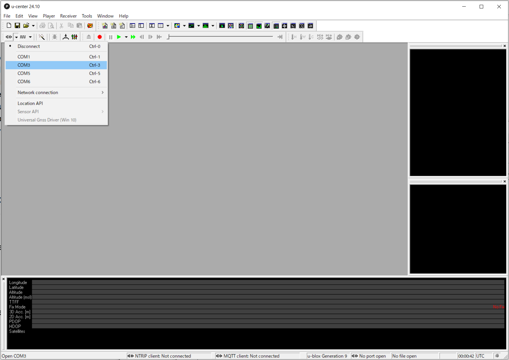RTK アプリのための受信機の設定 - clas.jp